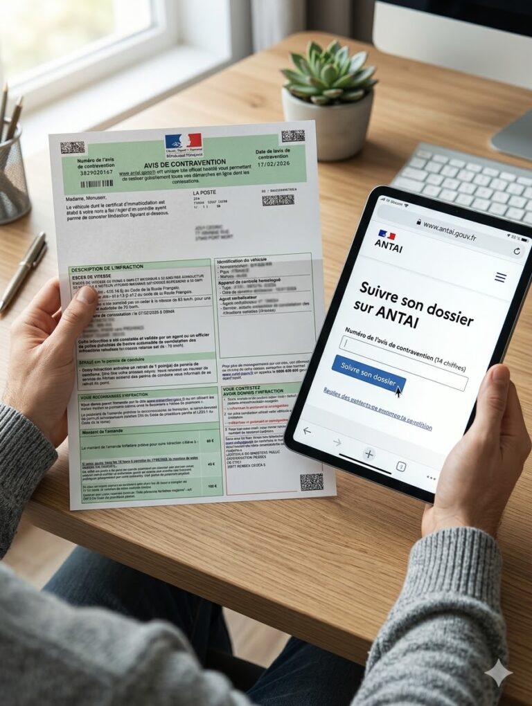 Suivre son dossier d’infraction : mode d’emploi ANTAI